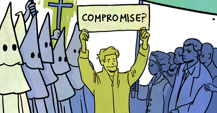 Famous Moments in History, Reimagined By Centrists - by Kasia Babis