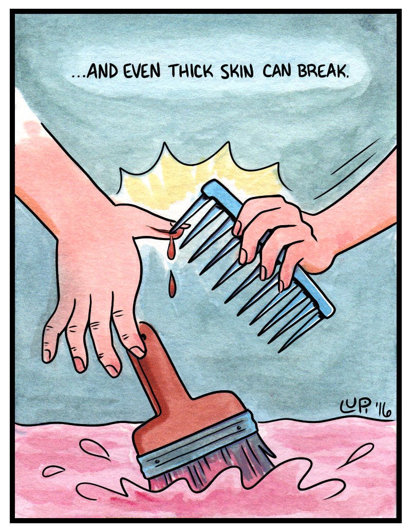 Thick Skin By Lupi Mcginty