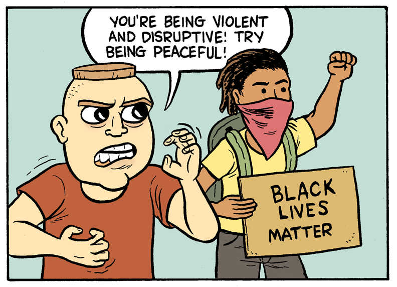 Destructive Criticism - by Matt Bors