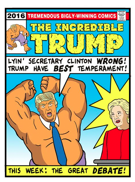 Trump Smash Debate! - by Tom Tomorrow
