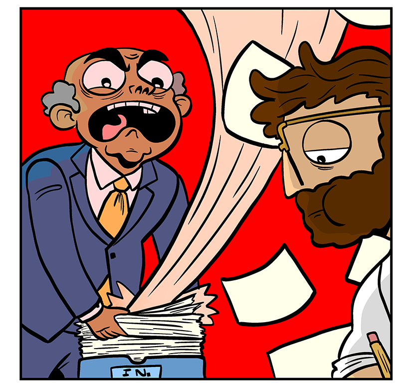 The Fall of Dilbert - by Matt Lubchansky