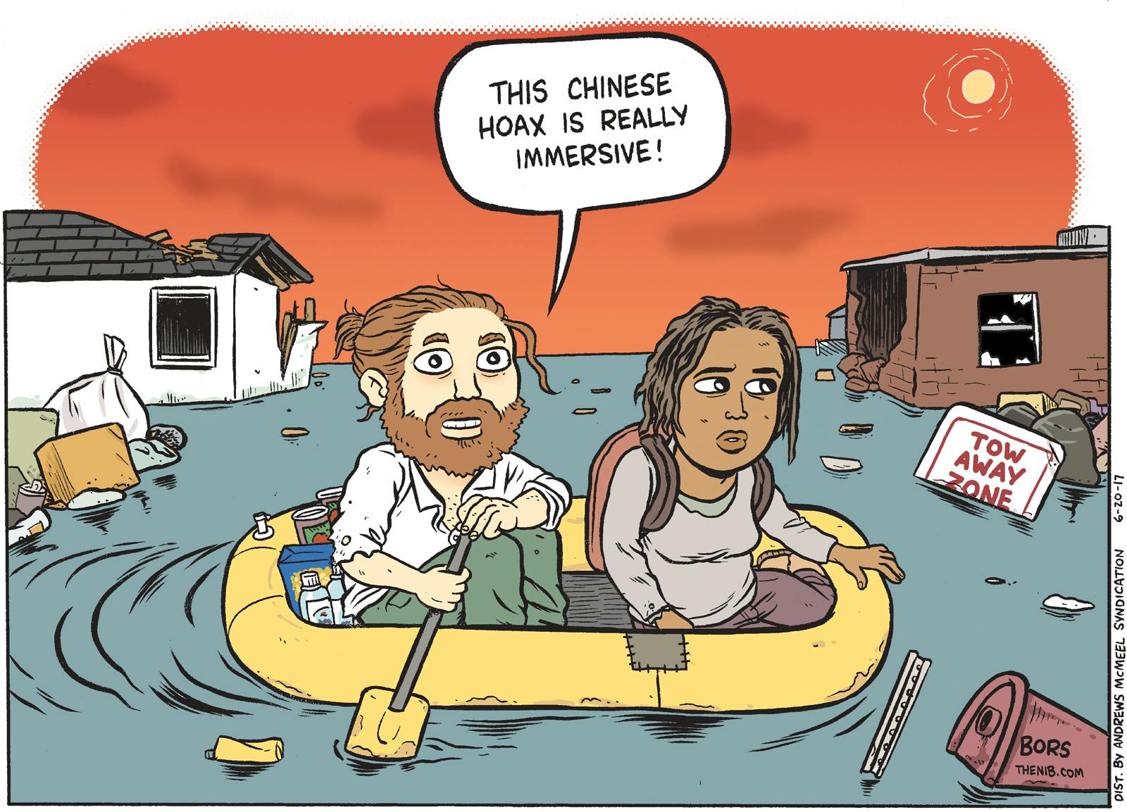 Flood Assurance - by Matt Bors