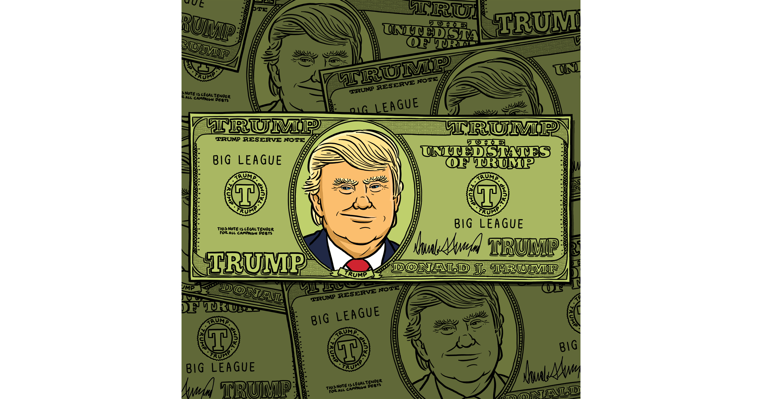Trumps Campaign Is A Money Making Scam By Andy Warner
