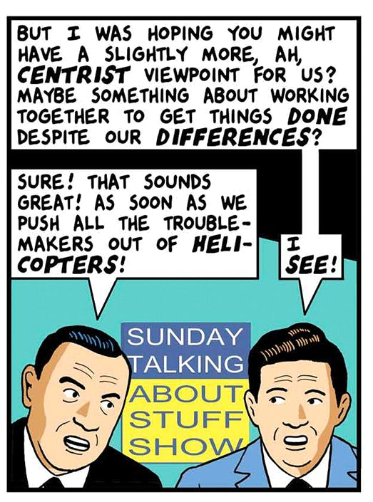 Communication Breakdown - by Tom Tomorrow