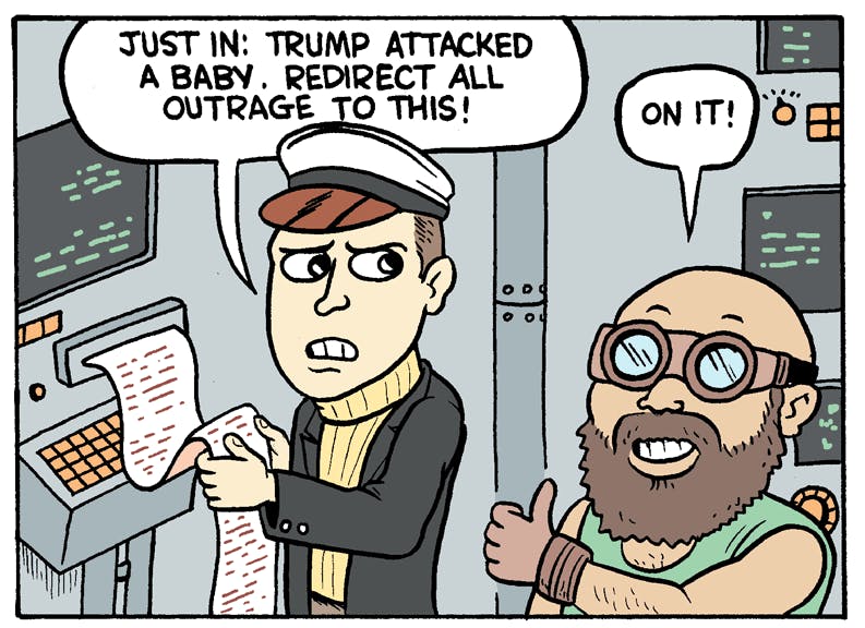 Mister Gotcha - by Matt Bors