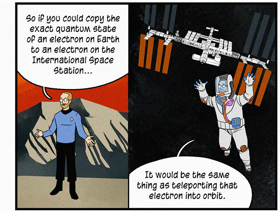 The Trouble With Teleportation - by Maki Naro and Matthew Francis