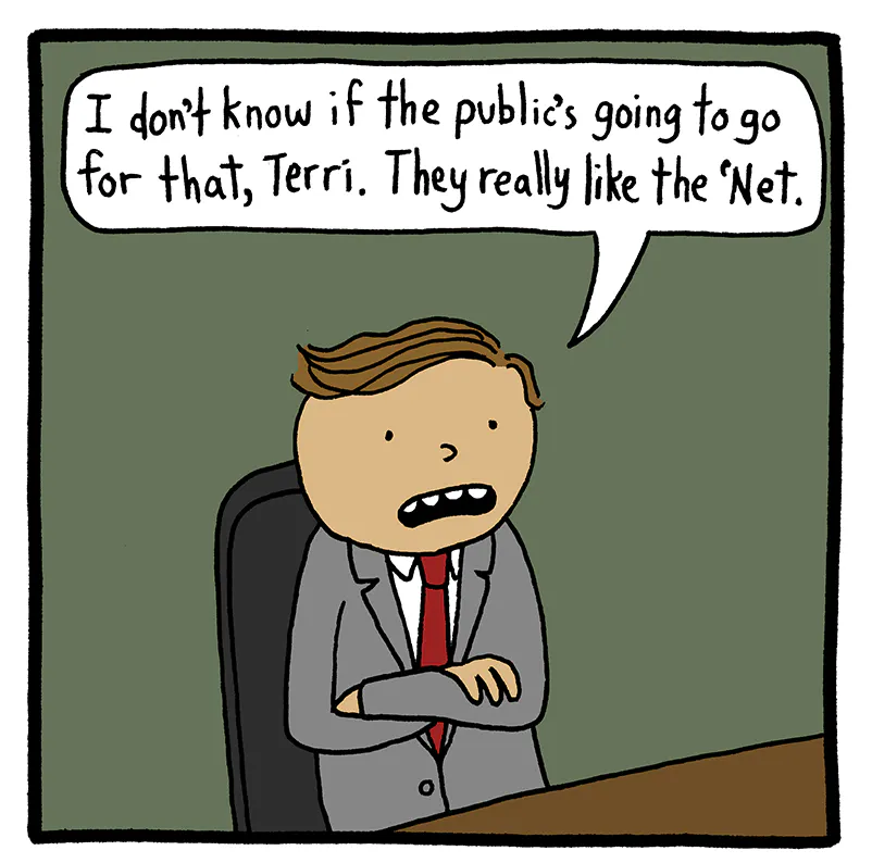 The End of the Internet - by Joey Alison Sayers