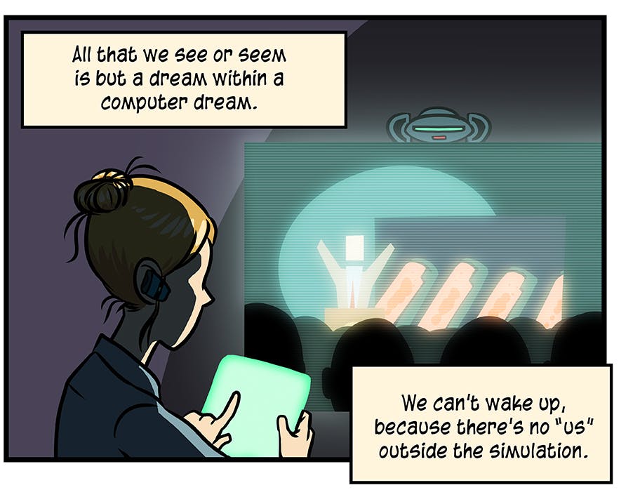 Are We Living In A Computer Simulation? - by Maki Naro and Matthew Francis