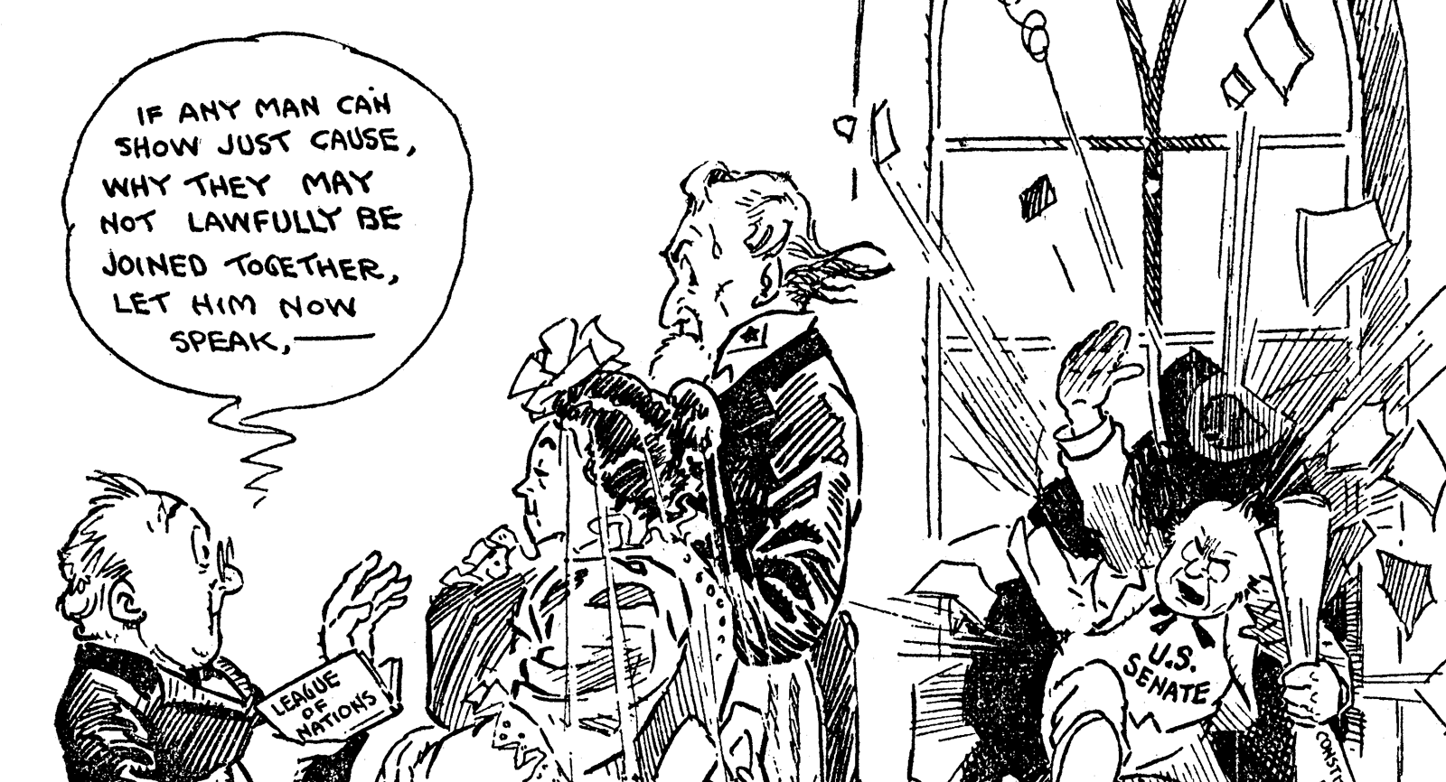 The US Senate vs. Foreign Entanglements, 1918 Edition - by The Archive