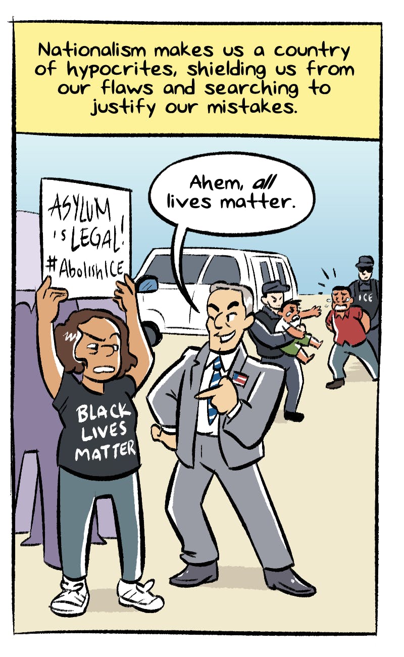 You Can Be a Patriot Without Loving America - by Alex Graudins